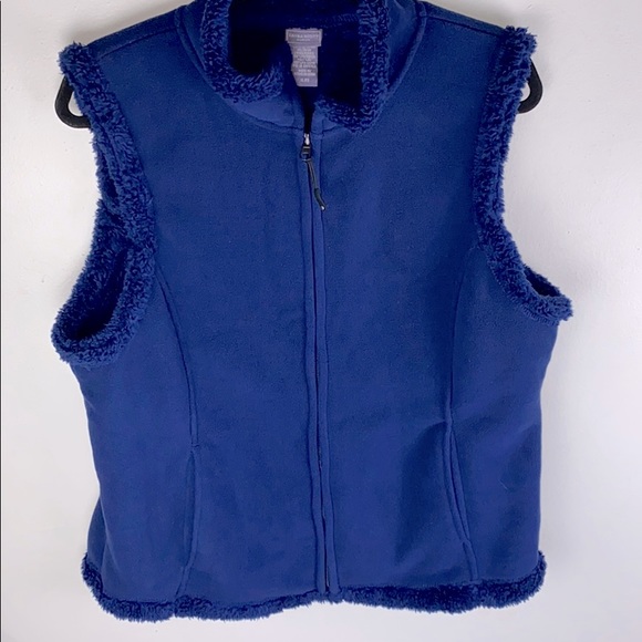 Laura Scott | Jackets & Coats | Laura Scott Royal Blue Fleece Lined ...